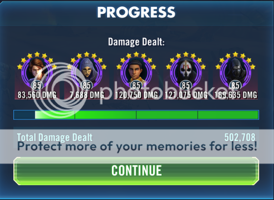 Collecting Squad Damage Screenshots : r/SWGalaxyOfHeroes