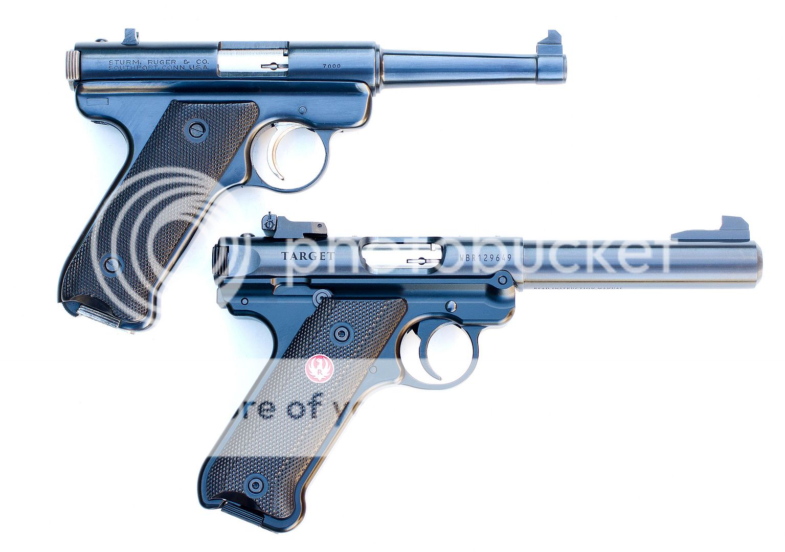 The oldest and newest Ruger .22 pistols compared... | RugerForum.com ...
