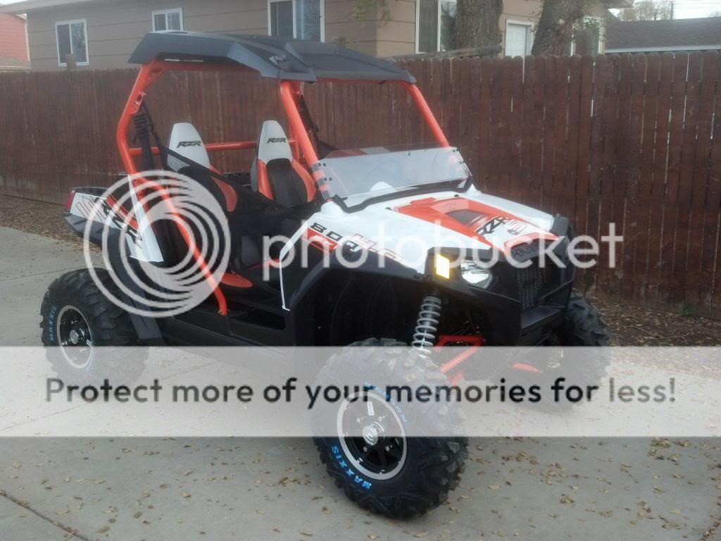 Lets see some 2013 orange and white rzr s...post pics! | Polaris RZR ...