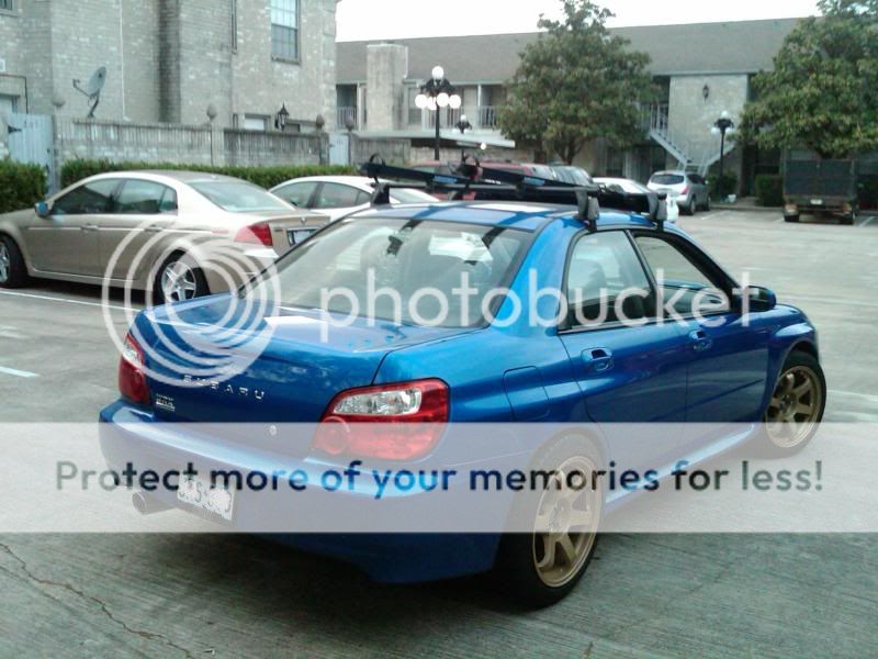 FS: (For Sale) 02-07 wrx or sti yakima bike rack,rally armor flaps,jdm ...