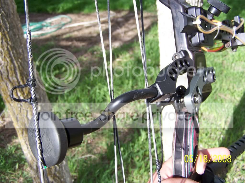 New rest and Hybrid String stopper for my new bow!! | Archery Talk Forum