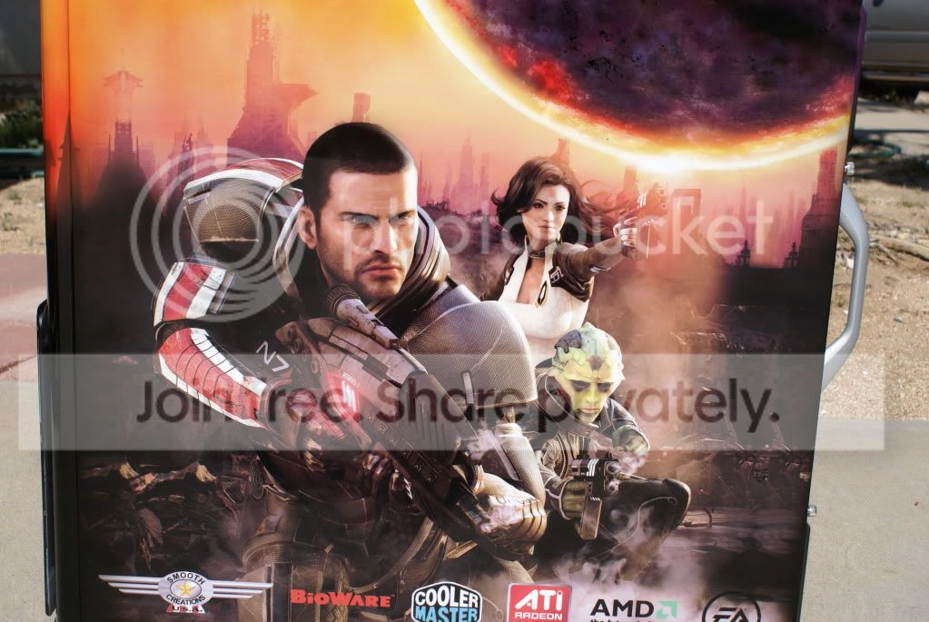 Custom painted Mass Effect pc | Overclock.net